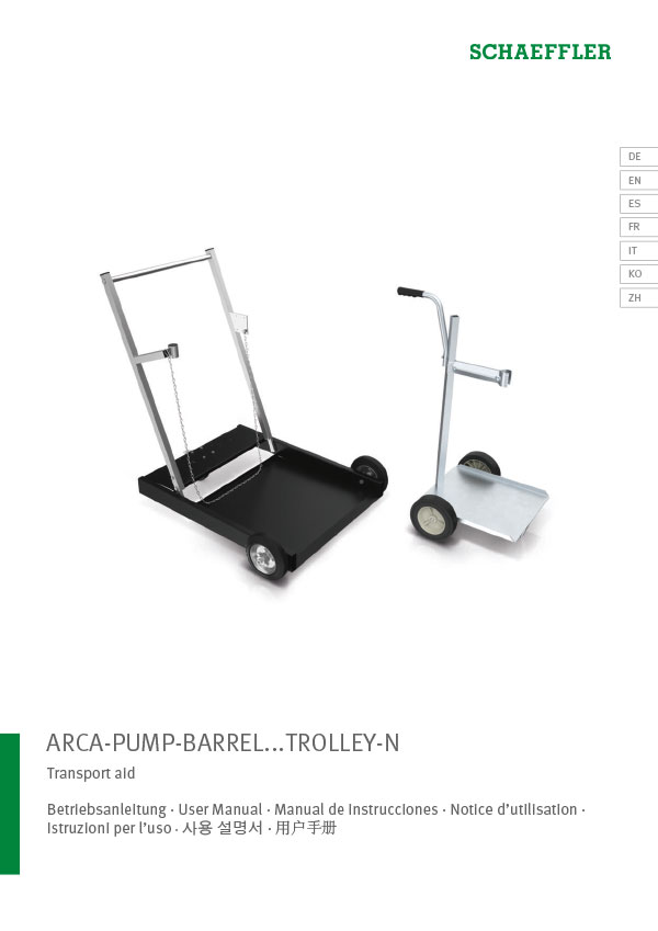 Transport aid ARCA-PUMP-BARREL...TROLLEY-N | Region Greater China – Taiwan